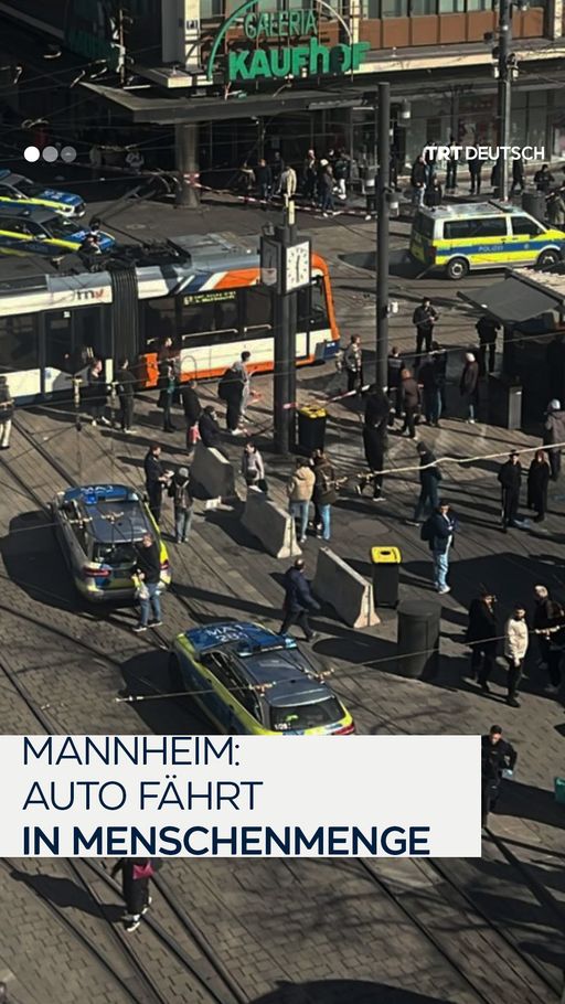 Mannheim: Auto fährt in Menschenmenge - TRT Global